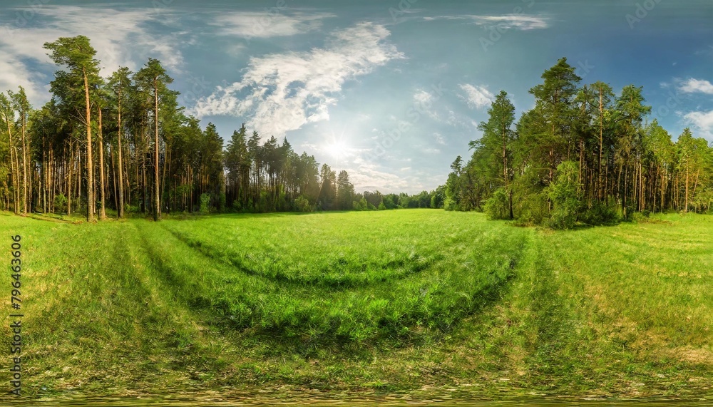 Foto de full seamless 360 degree hdri spherical panorama on a large ...