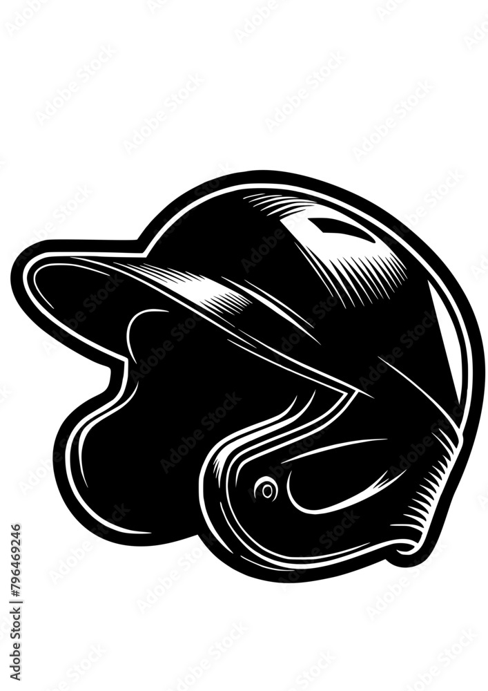 Baseball equipment SVG, Baseball bat SVG, Baseball helmet SVG, Baseball ...