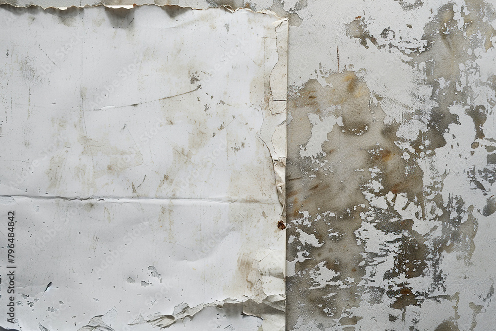 A realistic distressed edge paper texture overlay for an album cover ...