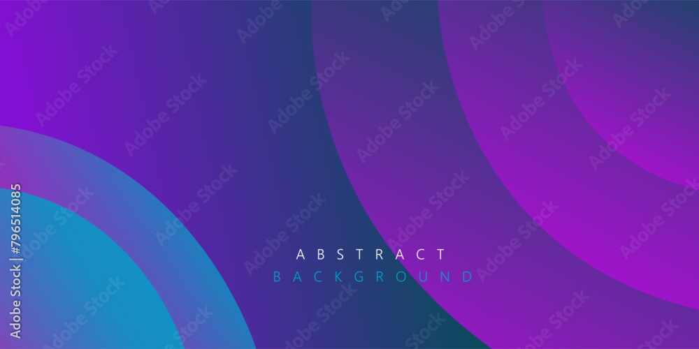Purple and blue gradient wave modern background for corporate concept ...