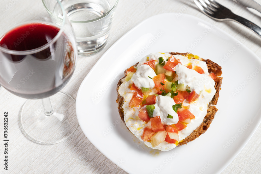 Frisella or Fresella typical south italian bread, Typical southern ...