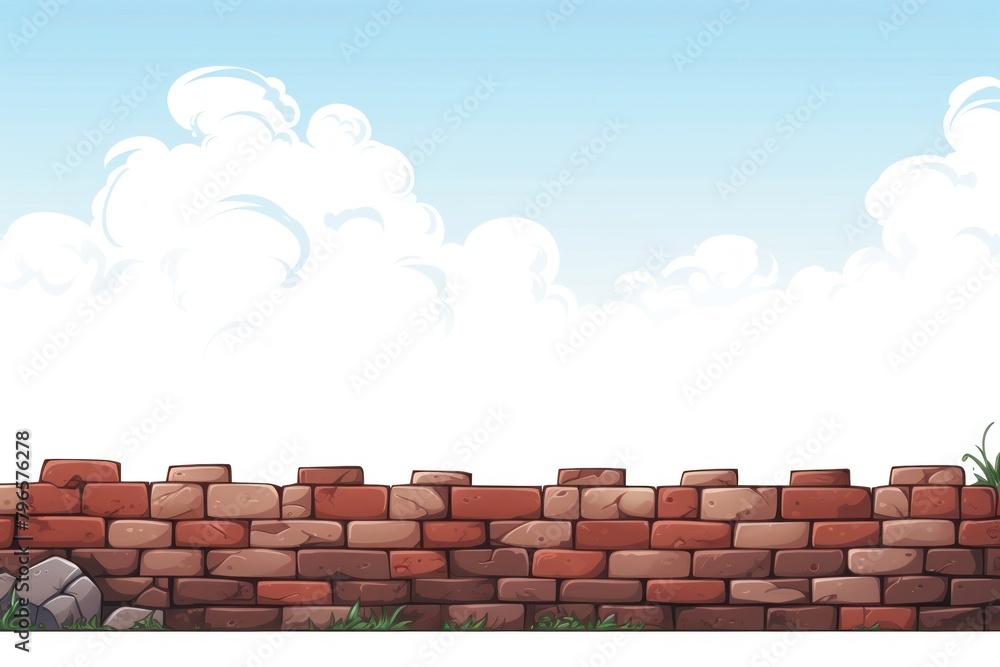 Wall line horizontal border architecture backgrounds outdoors Stock ...