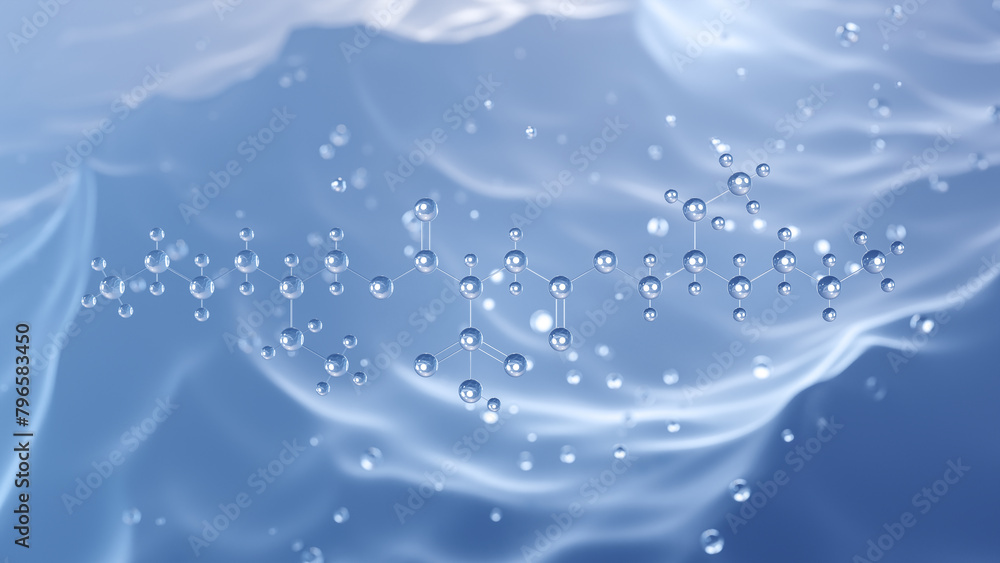 docusate molecular structure, 3d model molecule, laxatives, structural ...