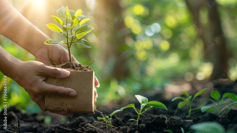 Ecommerce platform offsets carbon footprint tree planting sustainable ...