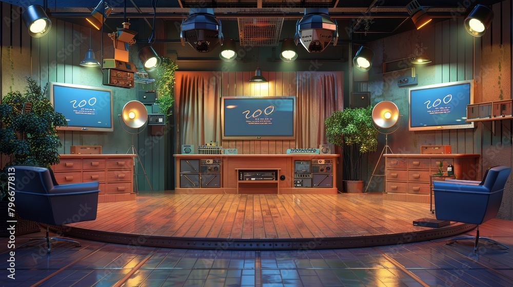 Experiment with incorporating cute details into a 3D model of a TV show ...