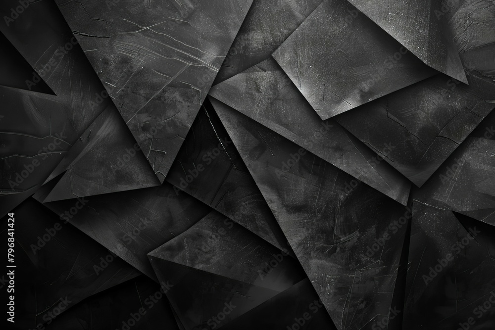 abstract dark pattern background with black textures and shapes digital ...