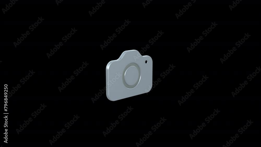 3D Camera Icon VFX for Video Editors: Enhance your videos with our high ...