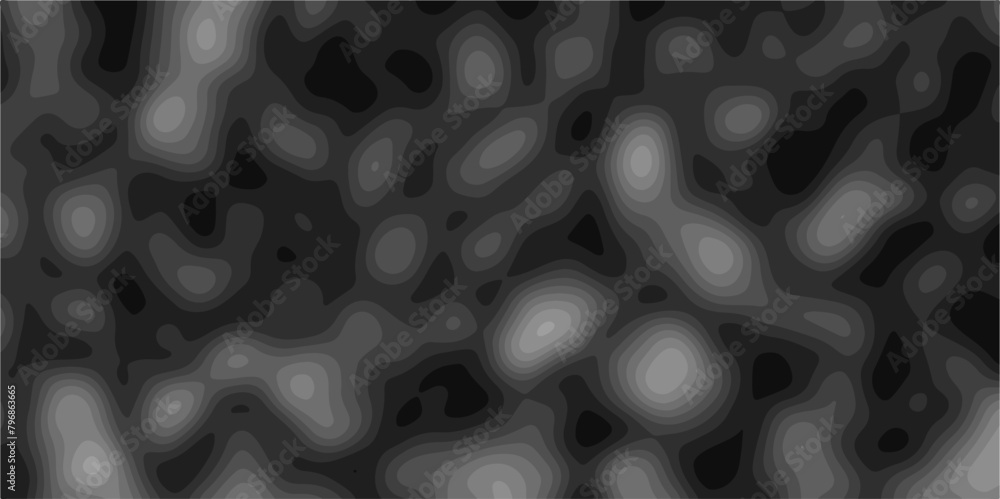 Gray Stylized topographic contour map. Geography scheme and terrain ...