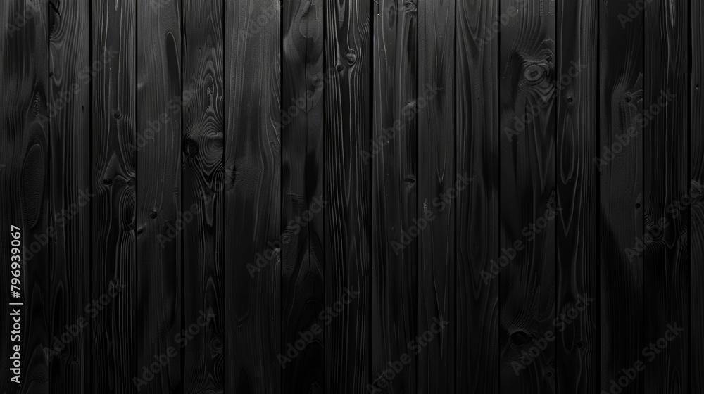 Seamless, high-resolution image showcasing the detail of a black wood ...