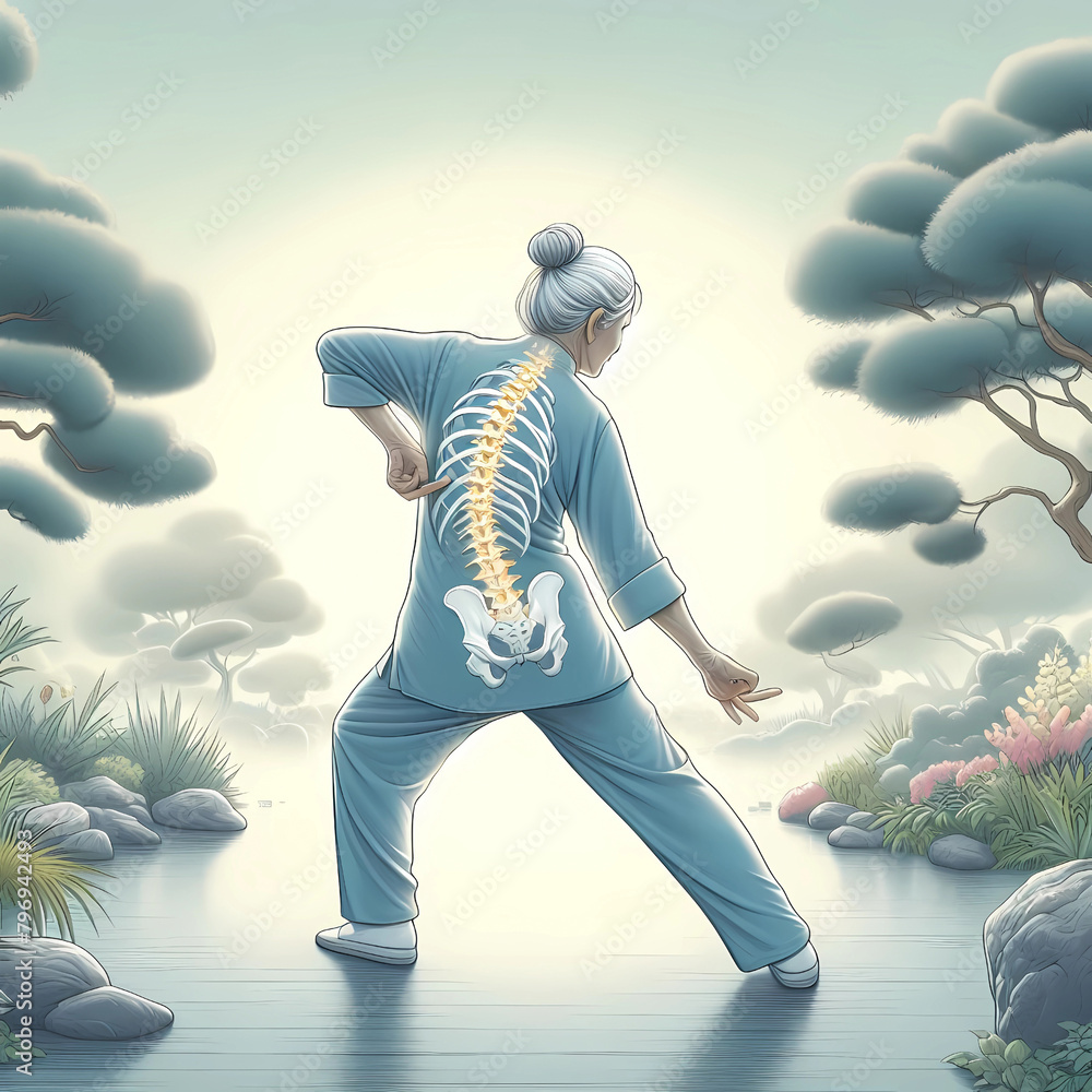 carroceria, estatua, mujer, arte, 3d, músculo, escultura, ilustración ...