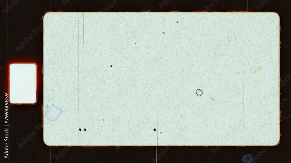 16mm Film Rounded Edge Negative Overlay.Scan the actual film to give ...