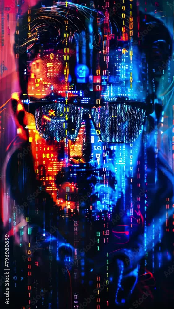 Cybernetic Mind, Futuristic portrayal of artificial intelligence with ...