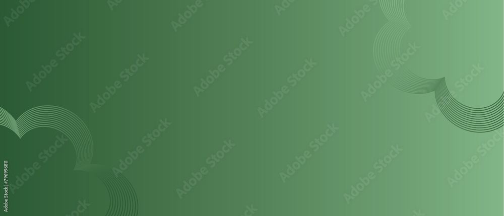 Abstract green gradient background, glowing background for design ...