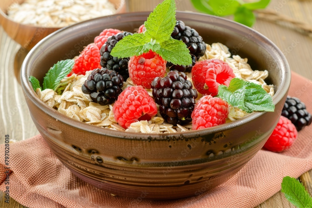 Rolled oat carbohydrate choices in breakfast settings highlight fiber ...