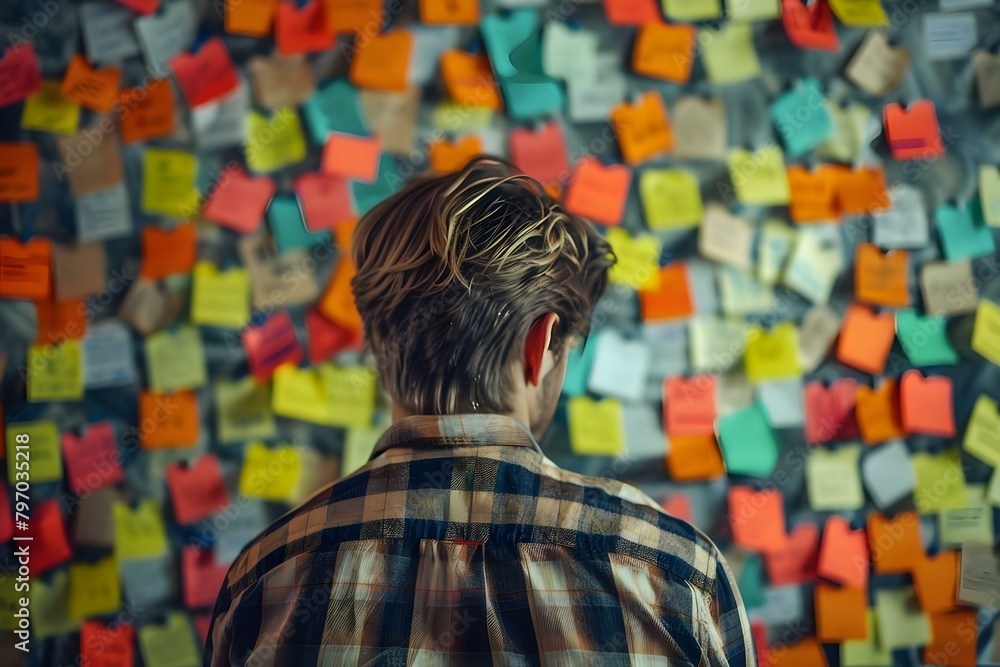 Generating Innovative Business Ideas An Entrepreneurs Brainstorming Session Using Sticky Notes