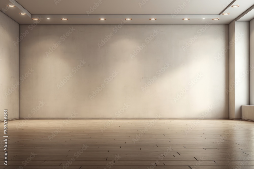 Modern empty room backgrounds floor architecture. Stock Photo | Adobe Stock