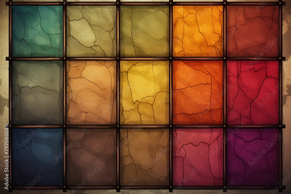 Medieval Stained Parchment Gradients Vintage Postcard Collection ...