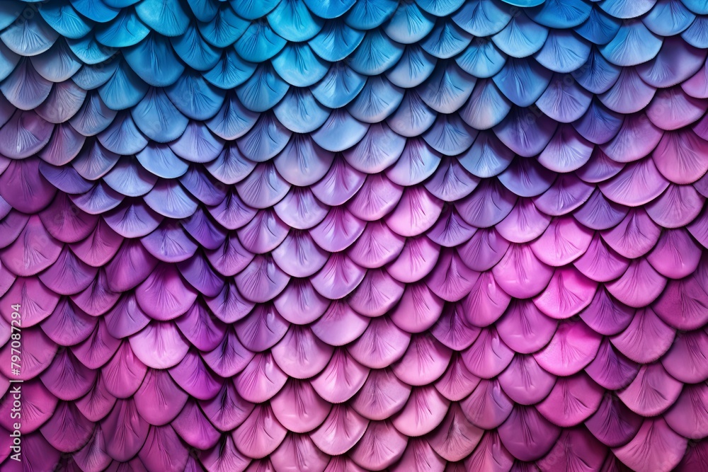 Translucent Dragon Scale Gradients Fantasy Game Backdrop: Enchanted ...