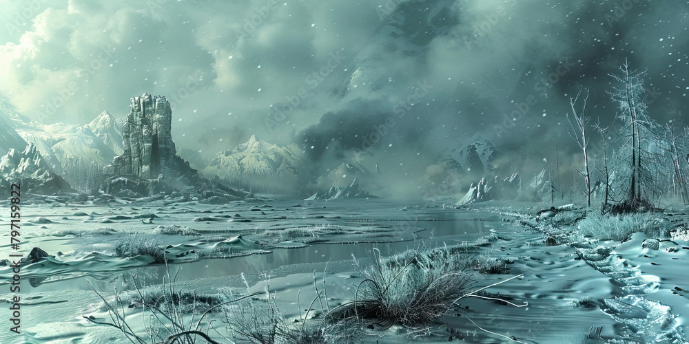 Nuclear Winter: Frozen Fallout - A world gripped by a nuclear winter ...