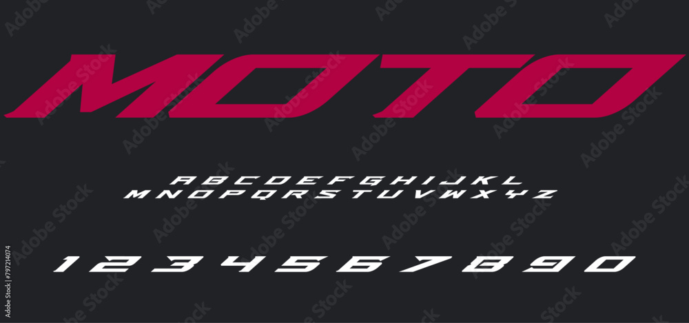 Moto Racing lettering vector graphic apparel clothing prints eps svg ...