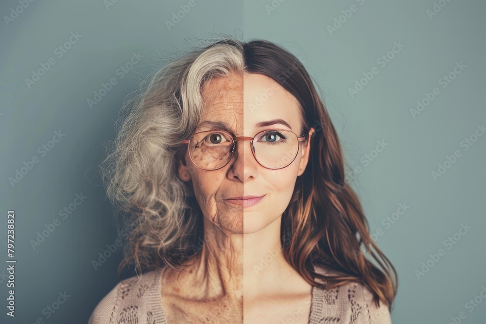 Renewal in skin aging stages promotes longevity and rejuvenation ...