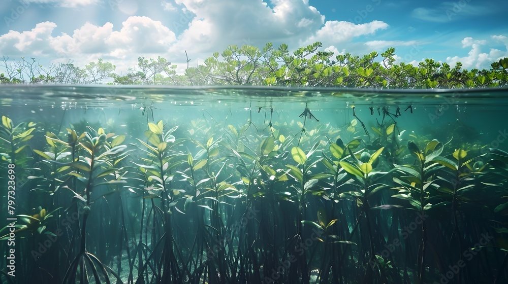 Underwater Serenity:Preserving Mangrove Ecosystems for Sustainable ...