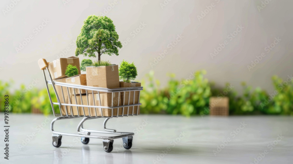 Ecommerce platform offsets carbon footprint tree planting sustainable ...