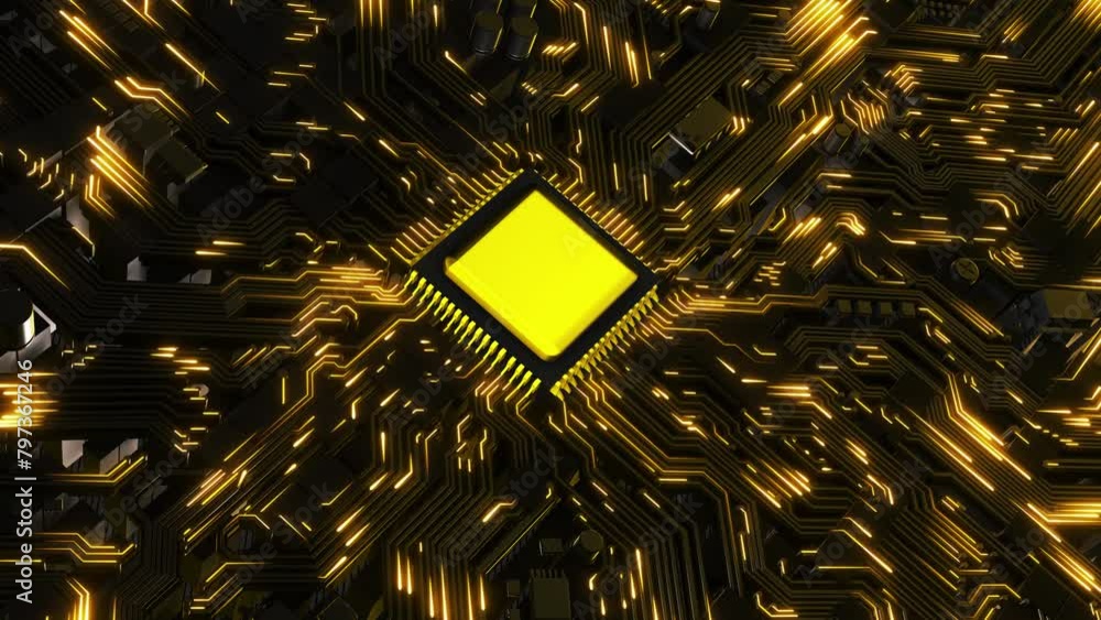 Circuit board, Chip processor, Mainboard code programmer. Quantum CPU ...