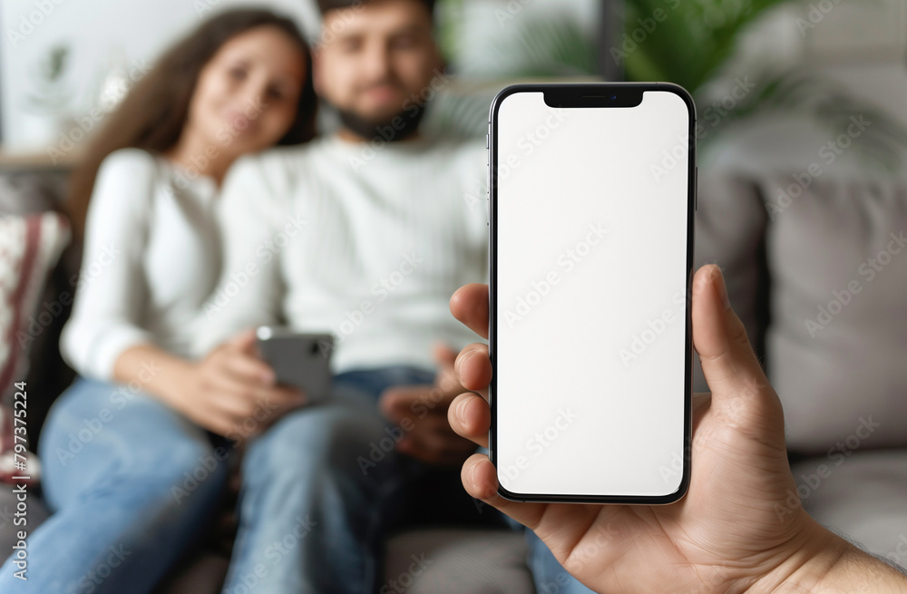 person holding smartphone, iPhone mockup, iPhone screen cut out mockup ...