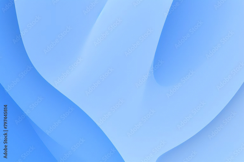 Elegante fondo azul zafiro con borde superior blanco brumoso y borde ...