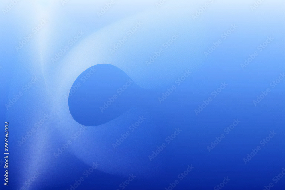 Elegante fondo azul zafiro con borde superior blanco brumoso y borde ...