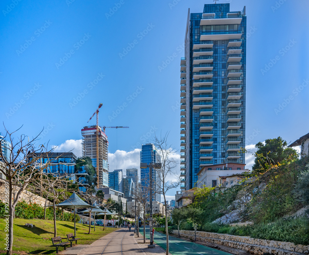 Train Track Park (Park Hamesila in Hebrew) in Tel Aviv. It's named for ...