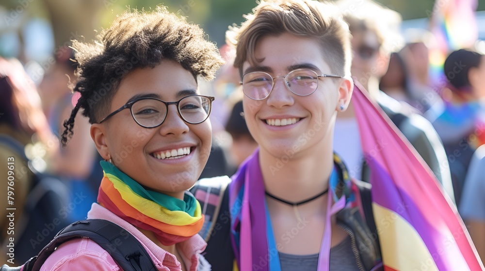 LGBTQ College Students Studying in Academic Background, LGBTQ college ...