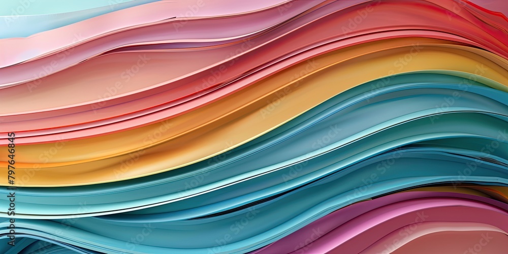 Abstract background with a paper-like texture, adorned with vibrant ...