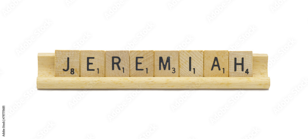 Miami, FL 4-18-24 popular baby boy first name of JEREMIAH made with ...