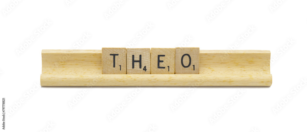 Miami, FL 4-18-24 popular baby boy first name of THEO made with square ...