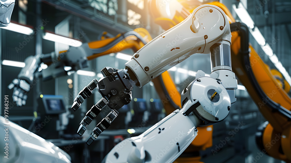 XAI Smart industry robot arms for digital factory production technology ...