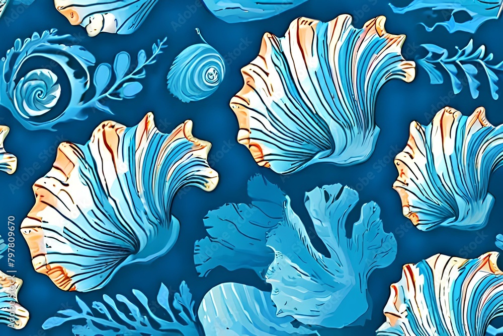 Seamless pattern background inspired by the textures and patterns of ...