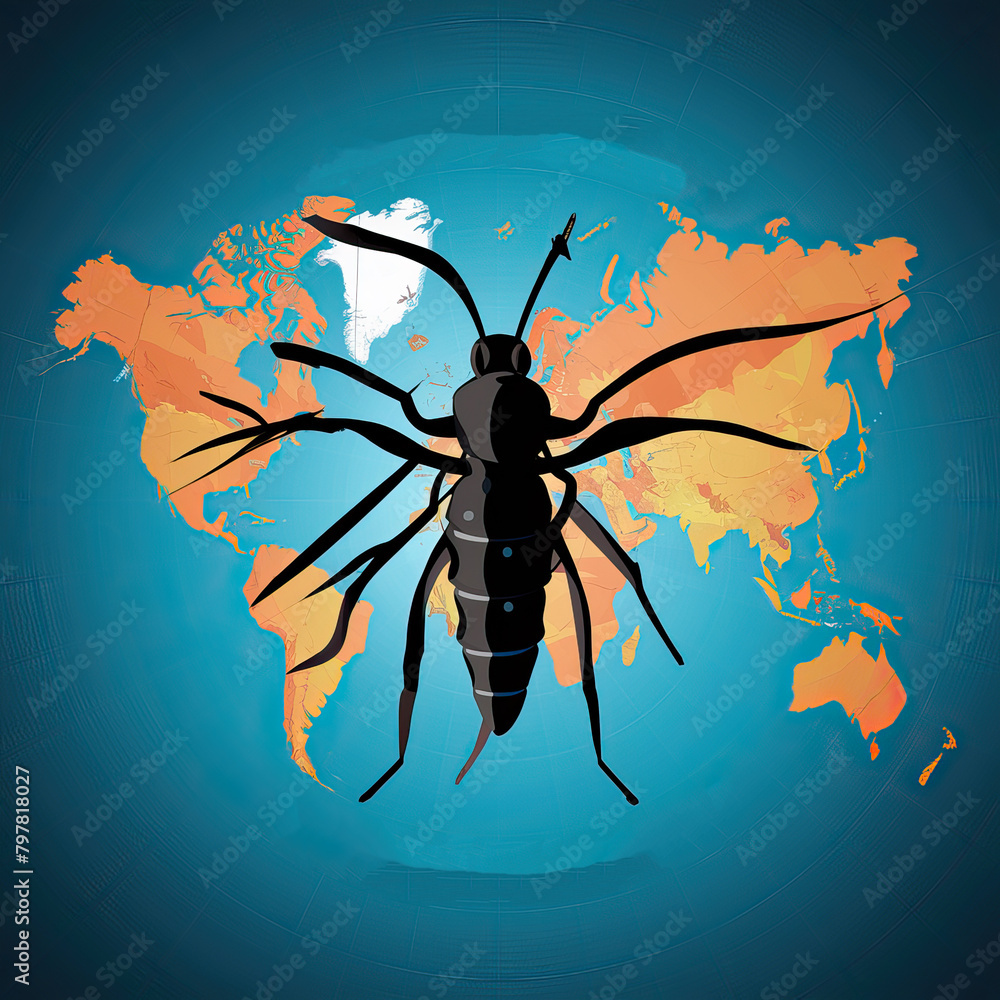 World Mosquito Day, Illustration, World Mosquito Day poster, 20 August ...