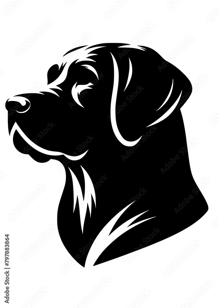 Labrador retriever SVG, Dog SVG, Dog breed SVG, Animal SVG, Dog Face ...