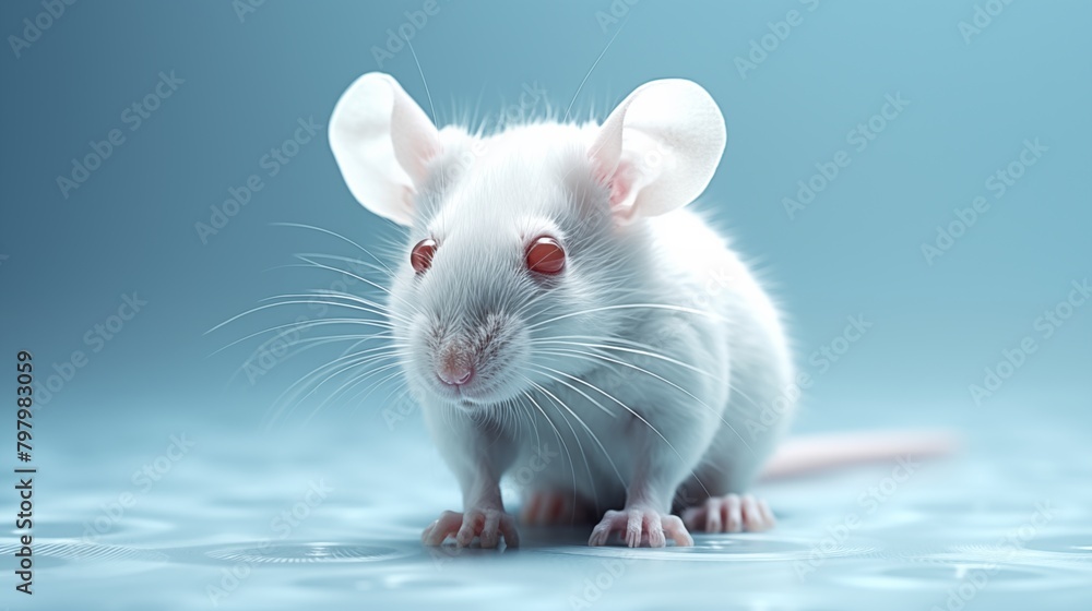 Laboratory mouse genetically modified for neurodegenerative disease ...