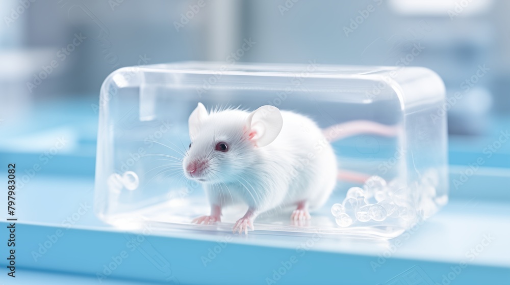 Laboratory mouse genetically modified for neurodegenerative disease ...