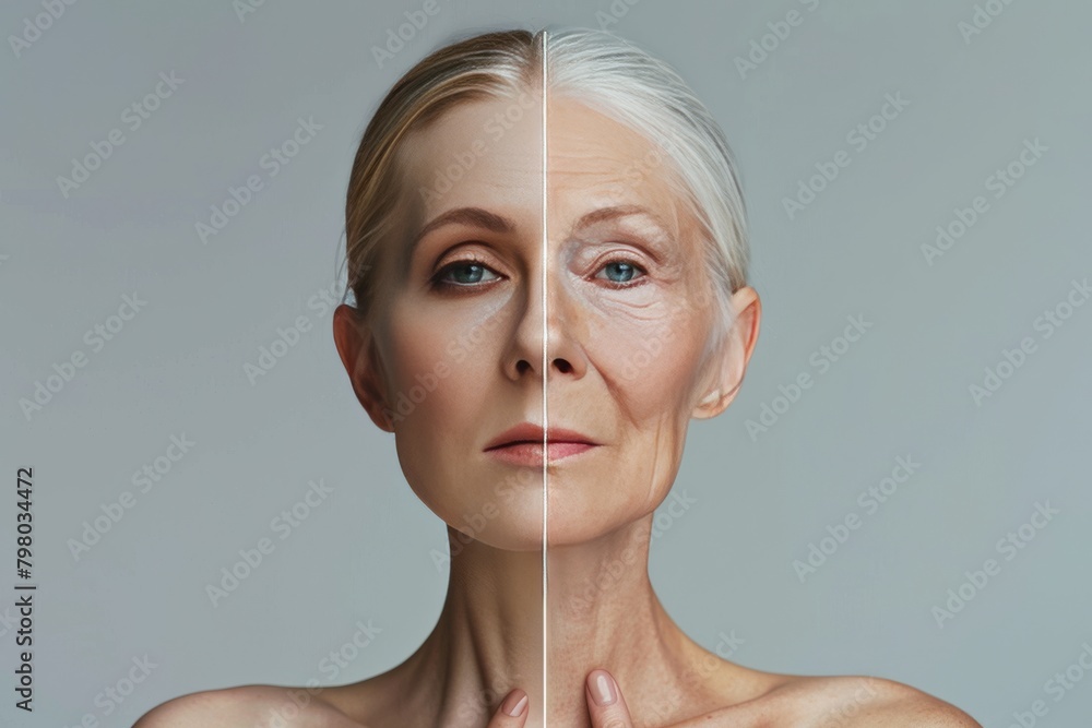 Aging dry skin discussions visually transform through anti-aging ...