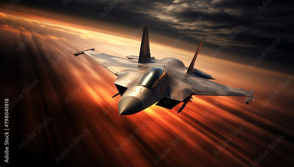Capture a highspeed jet just as it breaks the sound barrier, with the ...