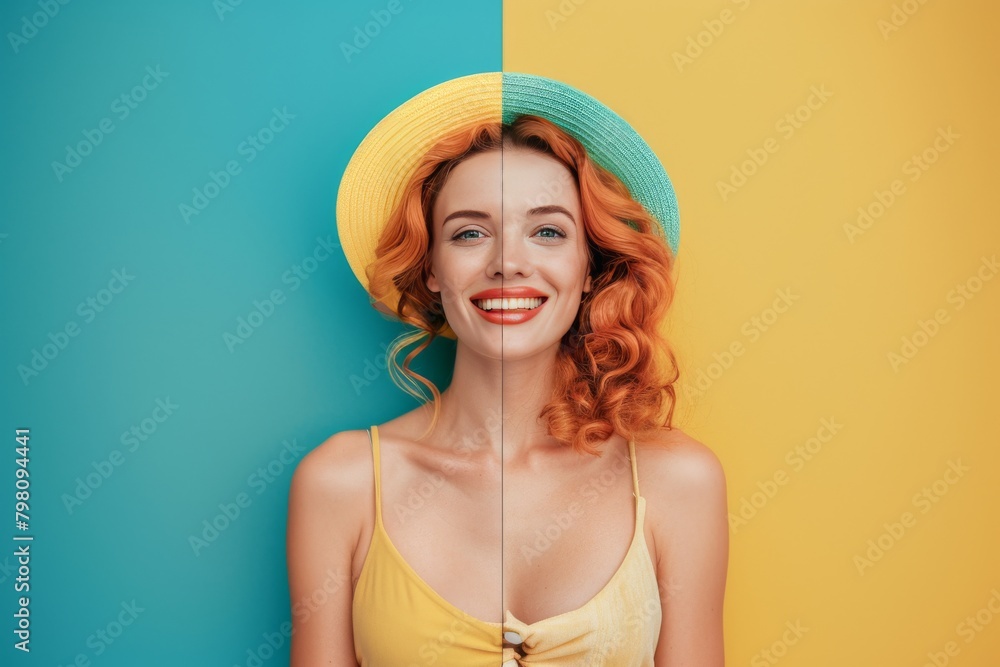 Aging's visible contrasts in anti-aging solutions highlight facial ...