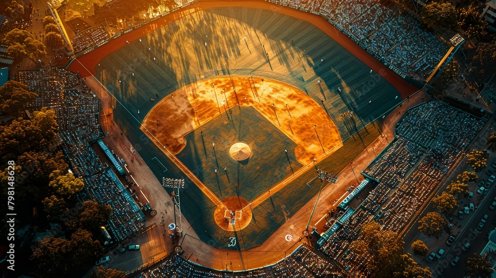 Baseball, field, diamond, base, bases, home plate, pitcher's mound ...