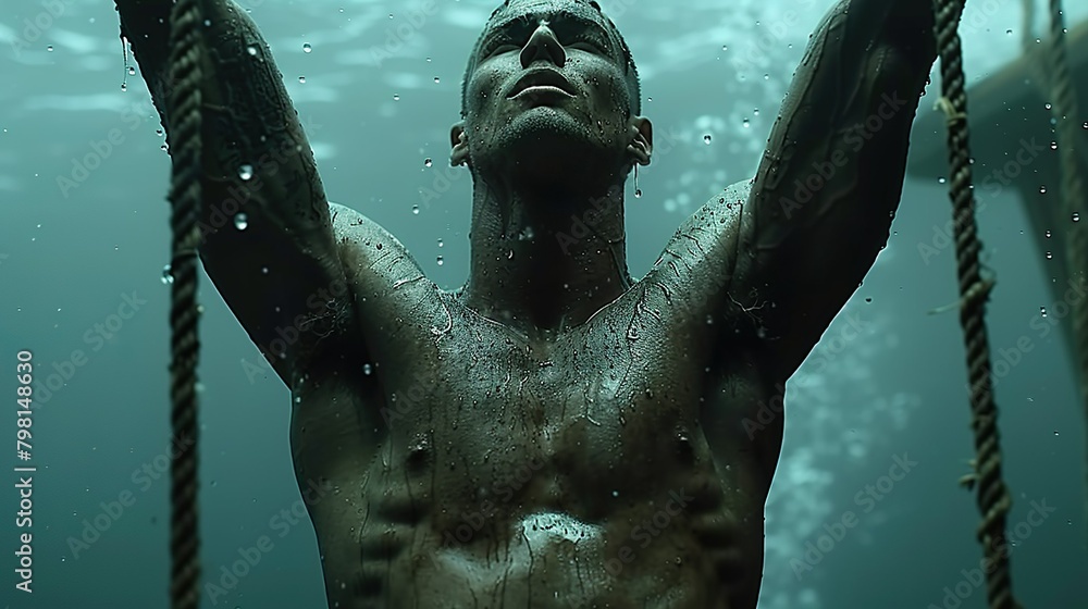 Man, muscles, muscular, physique, strength, fitness, bodybuilding ...