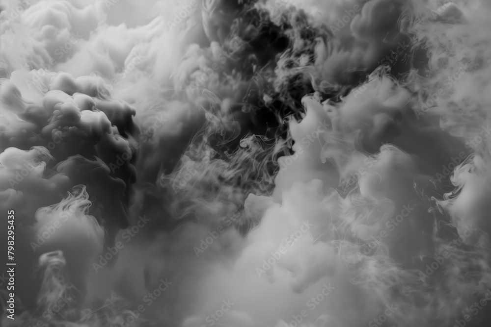 Realistic dry ice smoke fog mist clouds fog overlay background Stock ...