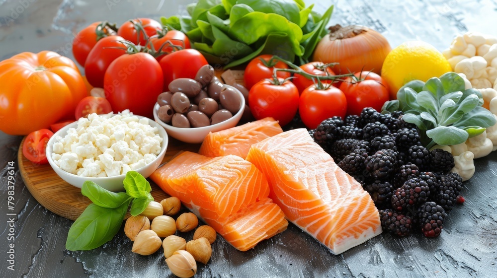 Informative food diagram showing the best choices for reducing bad ...