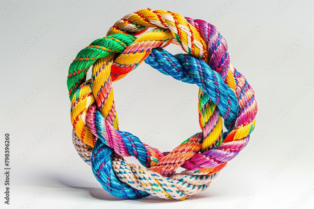 Diverse Partnership Strength: Colorful Cooperation - A Braided Rope ...